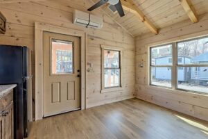 "The Pioneer" - A Log Cabin Tiny Home